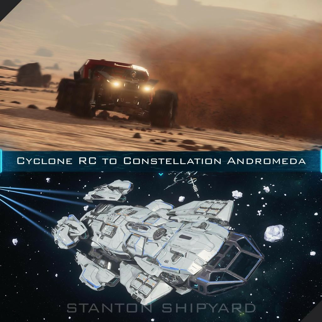 Space-Foundry.com: Upgrade - Cyclone RC to Constellation Andromeda