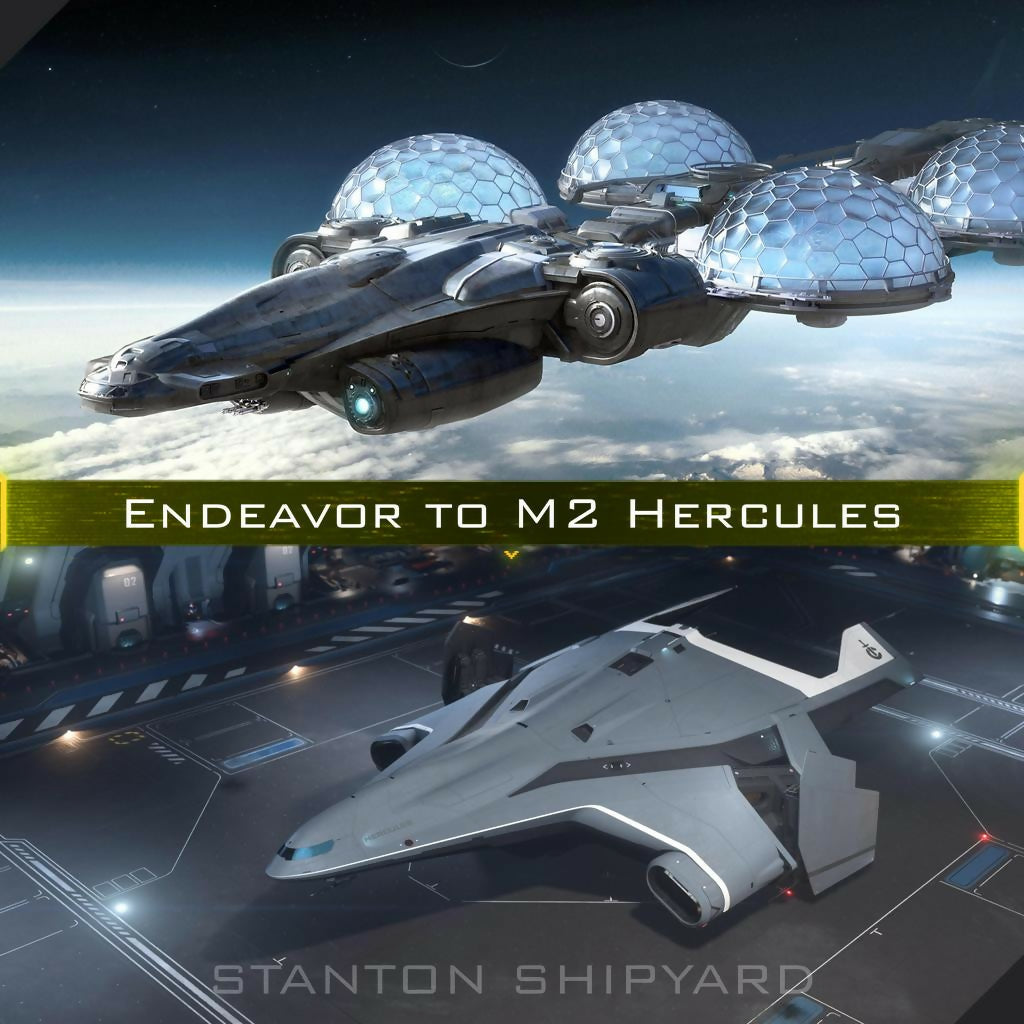 Space-Foundry.com: Upgrade - Endeavor to M2 Hercules + 12 Months Insurance