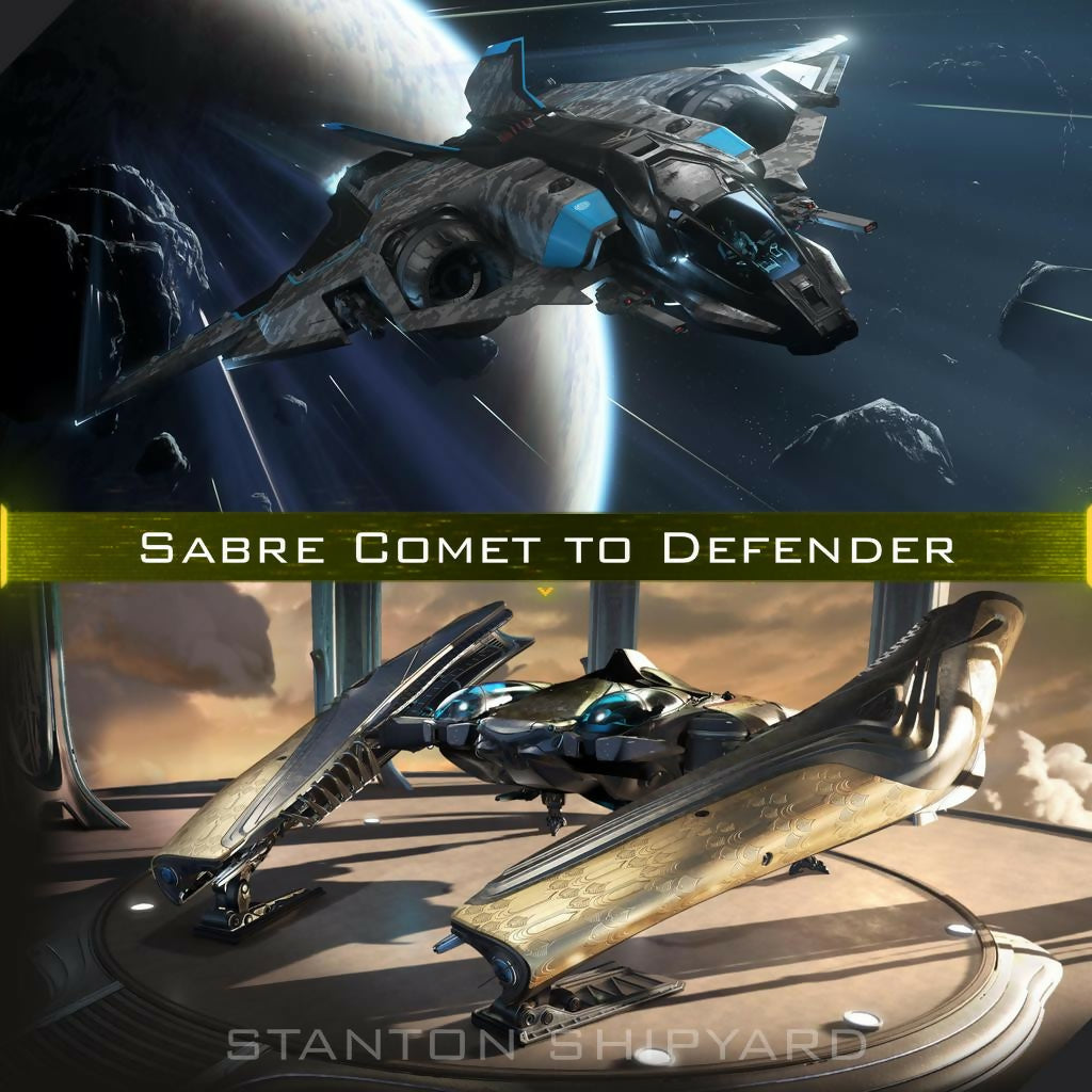 Space-Foundry.com: Upgrade - Sabre Comet to Defender + 12 Months Insurance