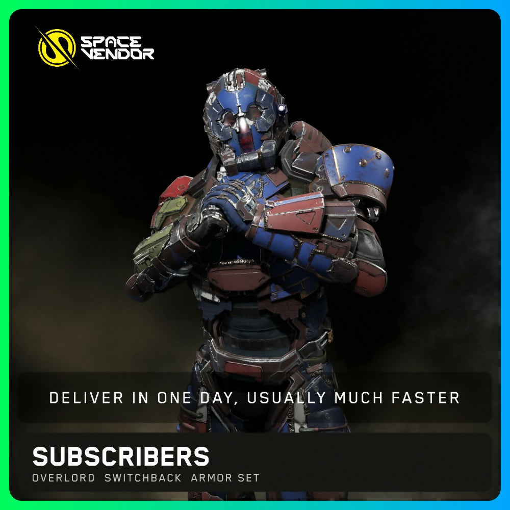 Space-Foundry.com: SUBSCRIBERS - Overlord 'Switchback' Armor Set