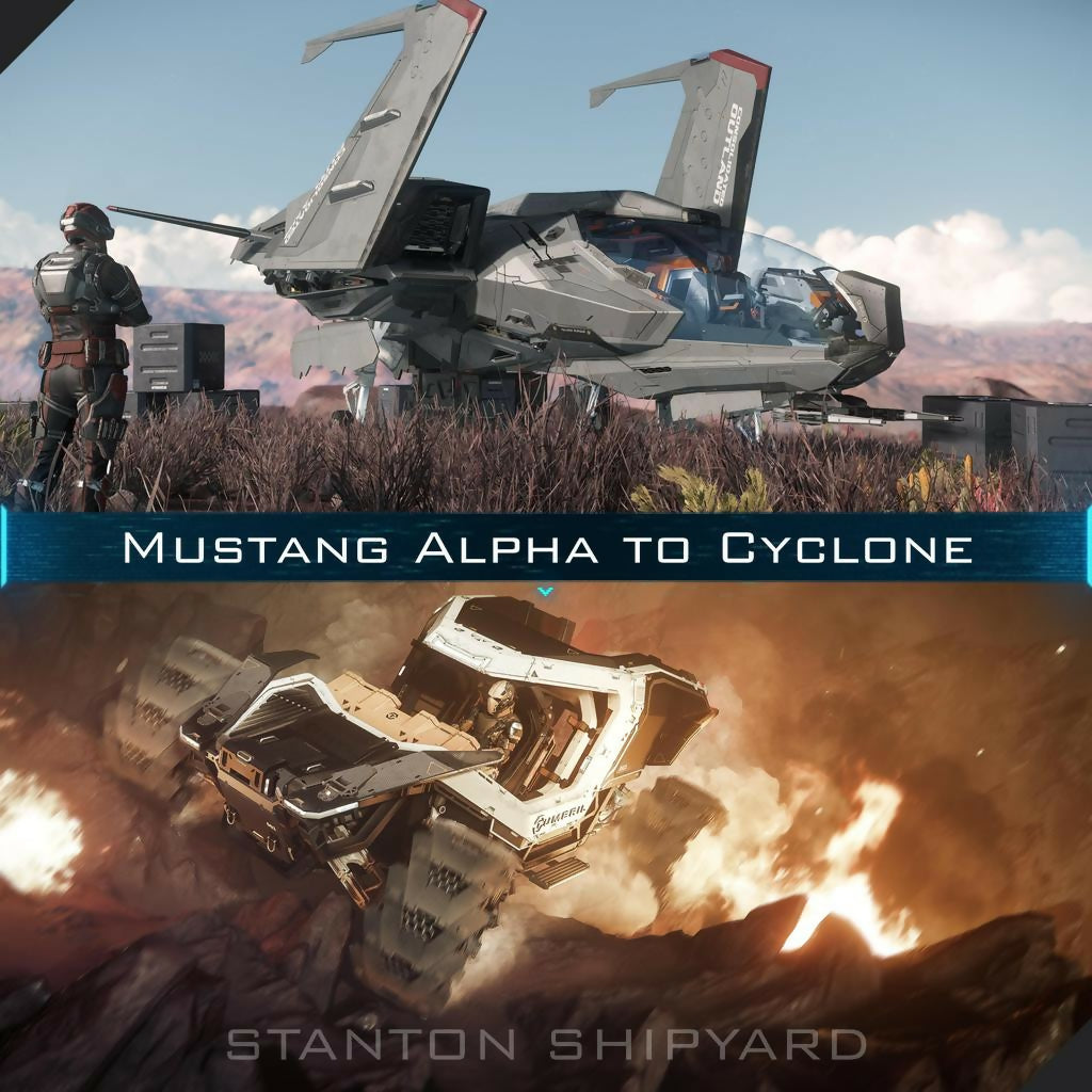 Space-Foundry.com: Upgrade - Mustang Alpha to Cyclone