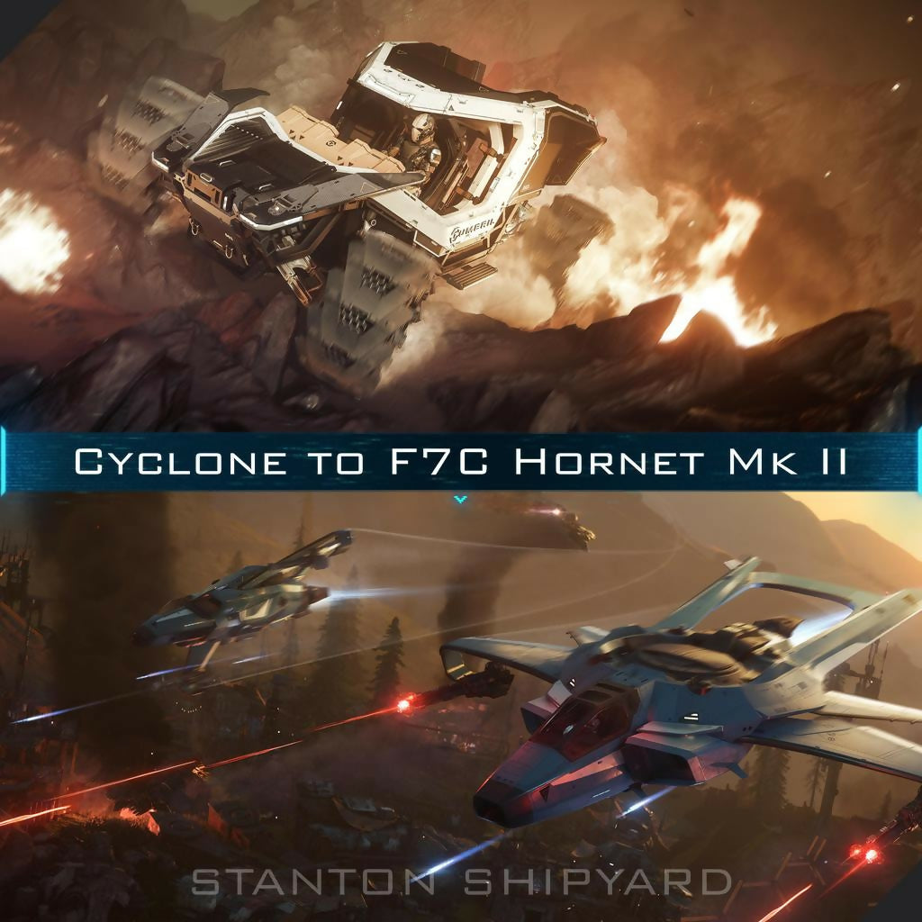 Space-Foundry.com: Upgrade - Cyclone to F7C Hornet Mk II