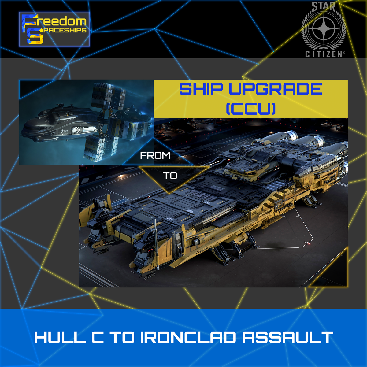 Space-Foundry.com: Upgrade - Hull C to Ironclad Assault
