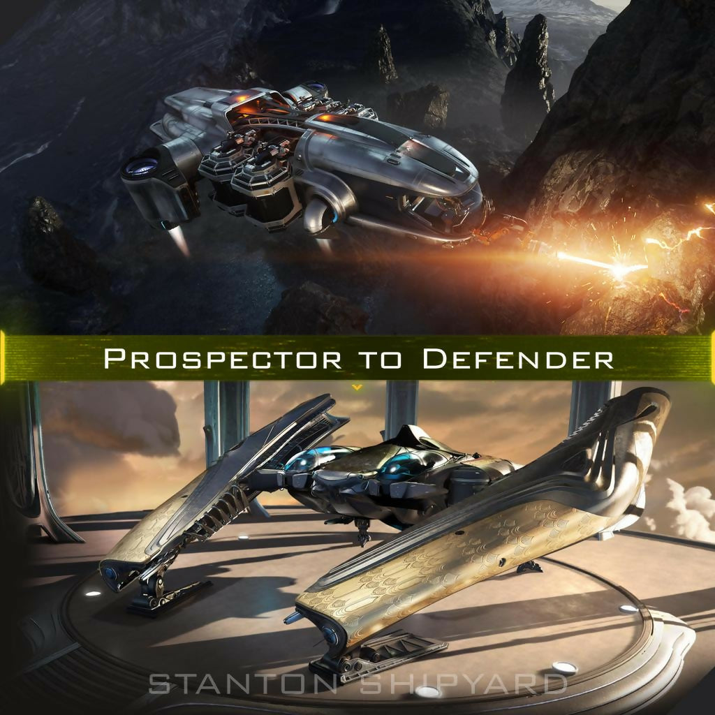 Space-Foundry.com: Upgrade - Prospector to Defender + 12 Months Insurance