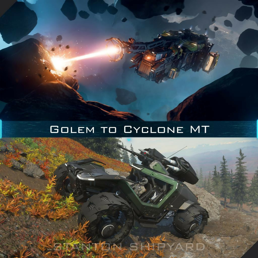 Space-Foundry.com: Upgrade - Golem to Cyclone MT