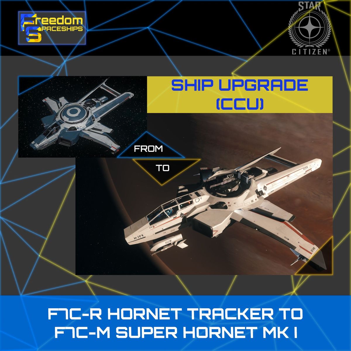 Space-Foundry.com: Upgrade - F7C-R Hornet Tracker to F7C-M Super Hornet ...