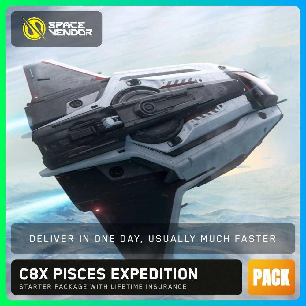 Space-Foundry.com: C8X Pisces Expedition LTI Package with Star Citizen