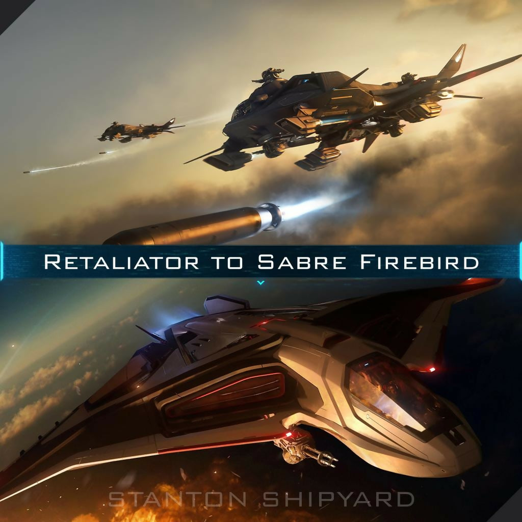 Space-Foundry.com: Upgrade - Retaliator to Sabre Firebird