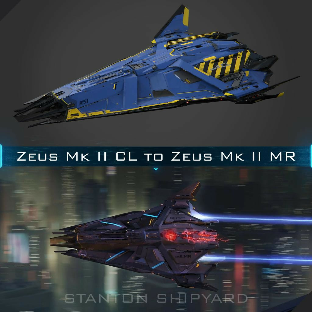 Space-Foundry.com: Upgrade - Zeus Mk II CL to Zeus Mk II MR