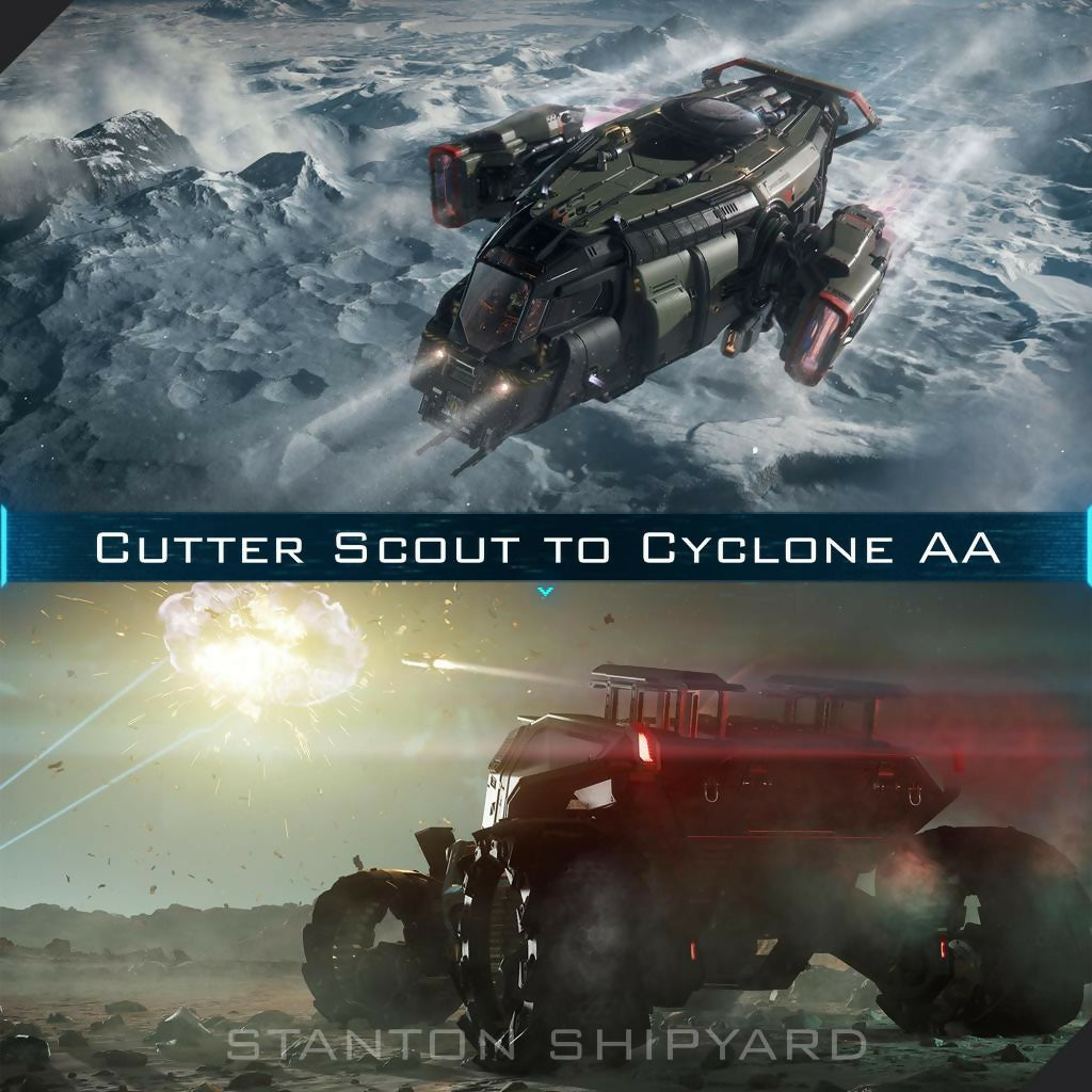 Space-Foundry.com: Upgrade - Cutter Scout to Cyclone AA
