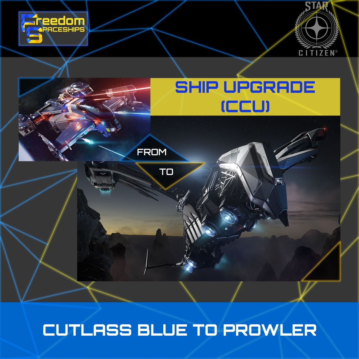 Space-Foundry.com: Upgrade - Cutlass Blue to Prowler