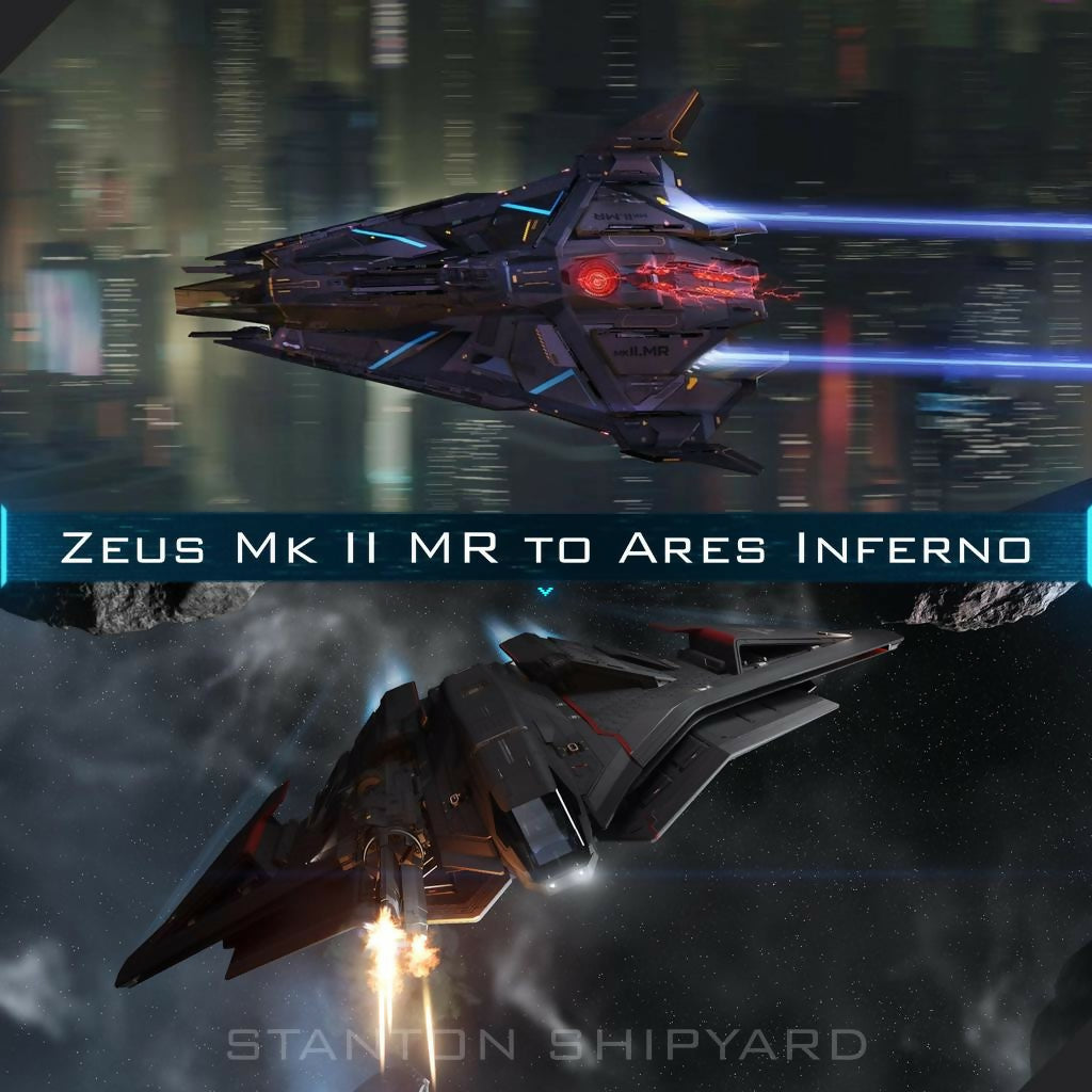 Space-Foundry.com: Upgrade - Zeus Mk II MR to Ares Inferno