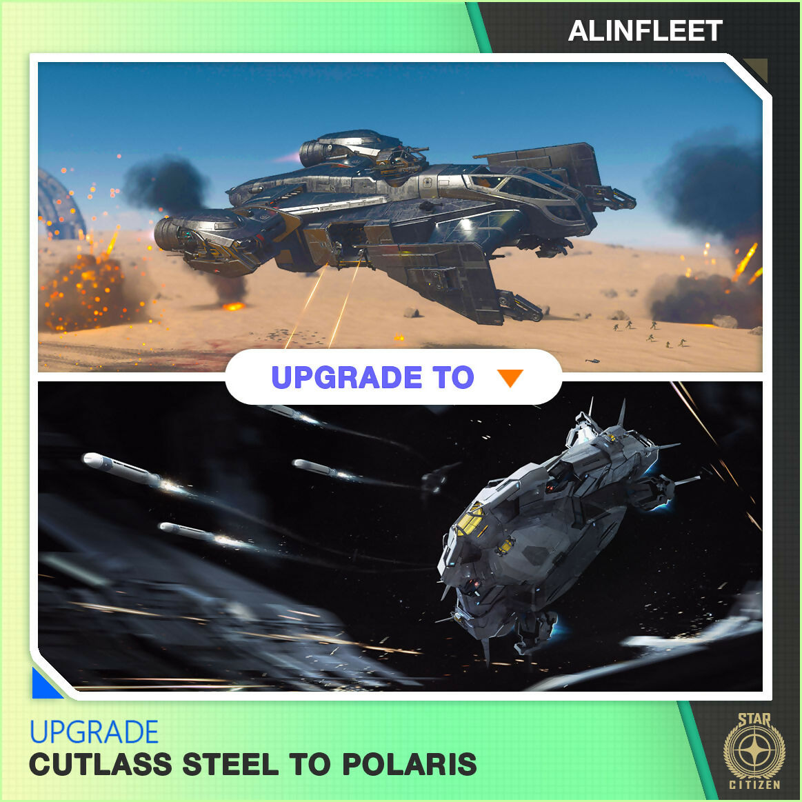 Space-Foundry.com: Upgrade - Cutlass Steel to Polaris