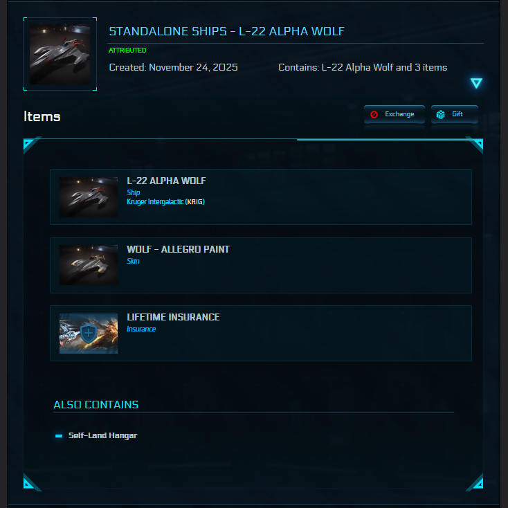 Space-Foundry.com: Standalone Ships - L-22 Alpha Wolf