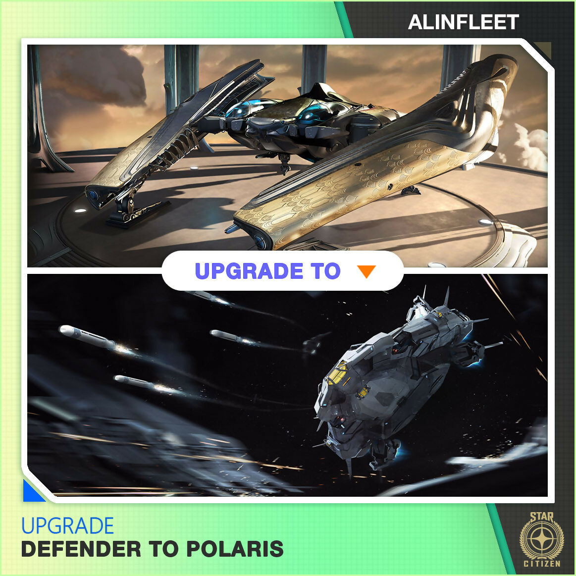 Space-Foundry.com: Upgrade - Banu Defender to Polaris