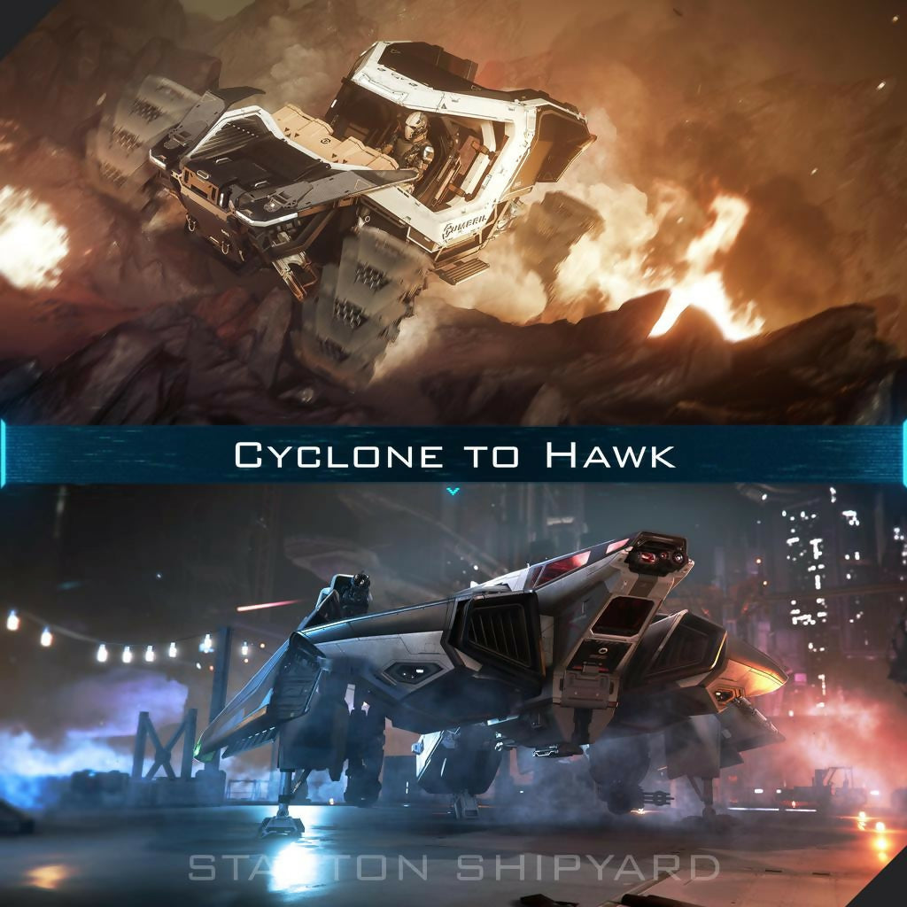 Space-Foundry.com: Upgrade - Cyclone to Hawk