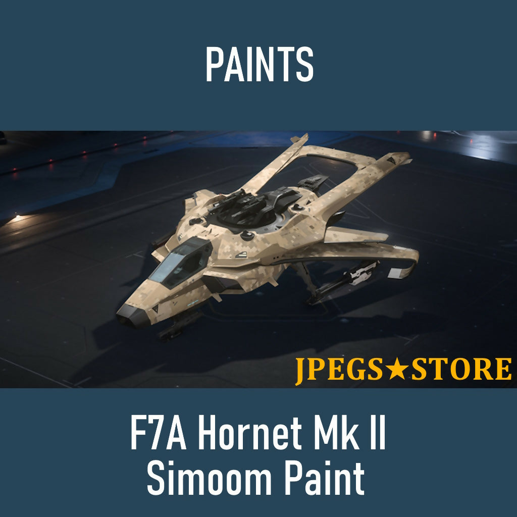 Space-Foundry.com: Paints - F7A Hornet Mk II - Simoom Paint