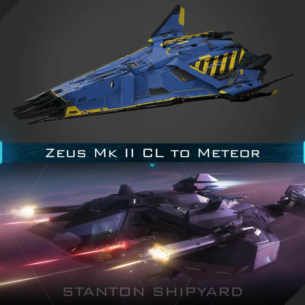Space-Foundry.com: Upgrade - Zeus Mk II CL to Meteor