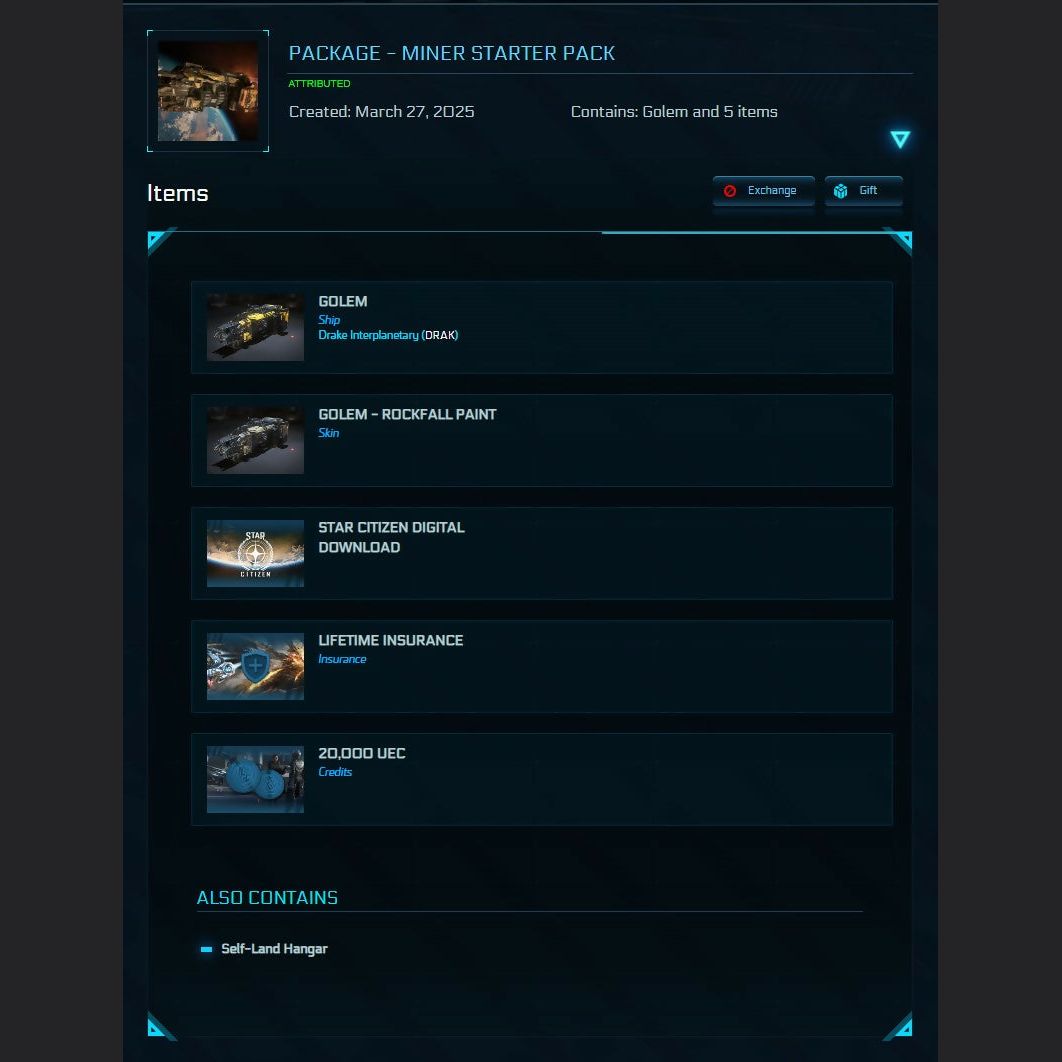 Space-Foundry.com: Miner Starter Pack - LTI insurance