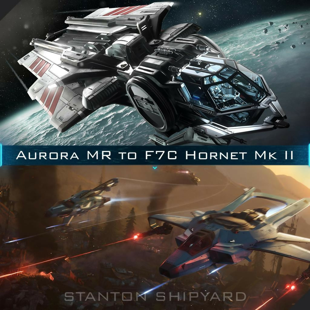 Space-Foundry.com: Upgrade - Aurora MR to F7C Hornet Mk II
