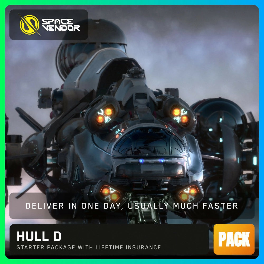 Space-Foundry.com: Hull D LTI Package with Star Citizen