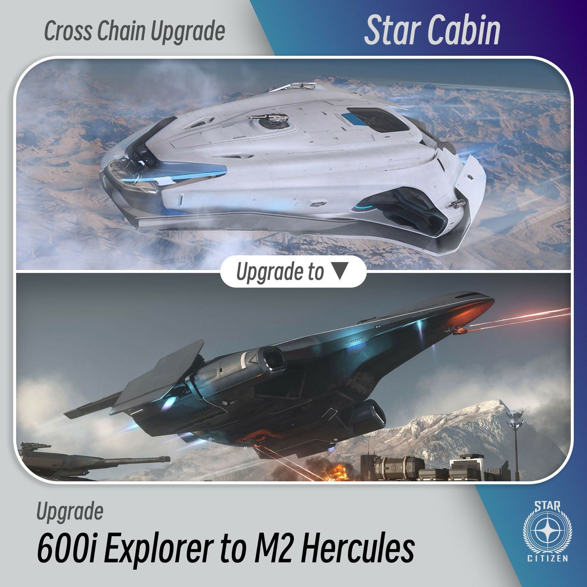 Space-Foundry.com: 600i Explorer to M2 Hercules - Upgrade