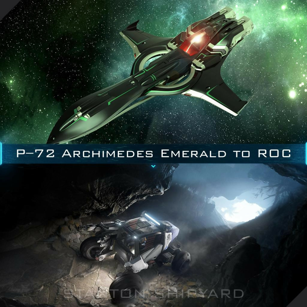 Space-Foundry.com: Upgrade - P-72 Archimedes Emerald to ROC
