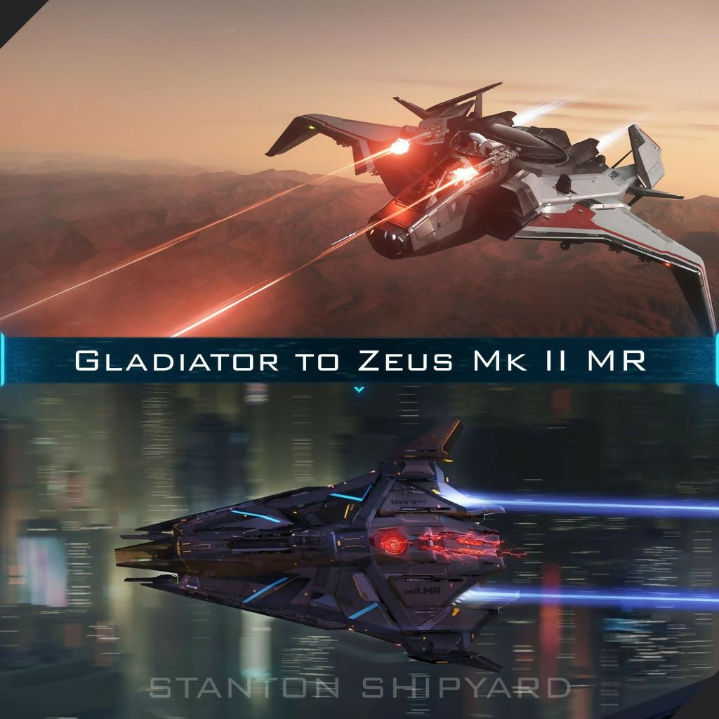 Space-Foundry.com: Upgrade - Gladiator to Zeus Mk II MR