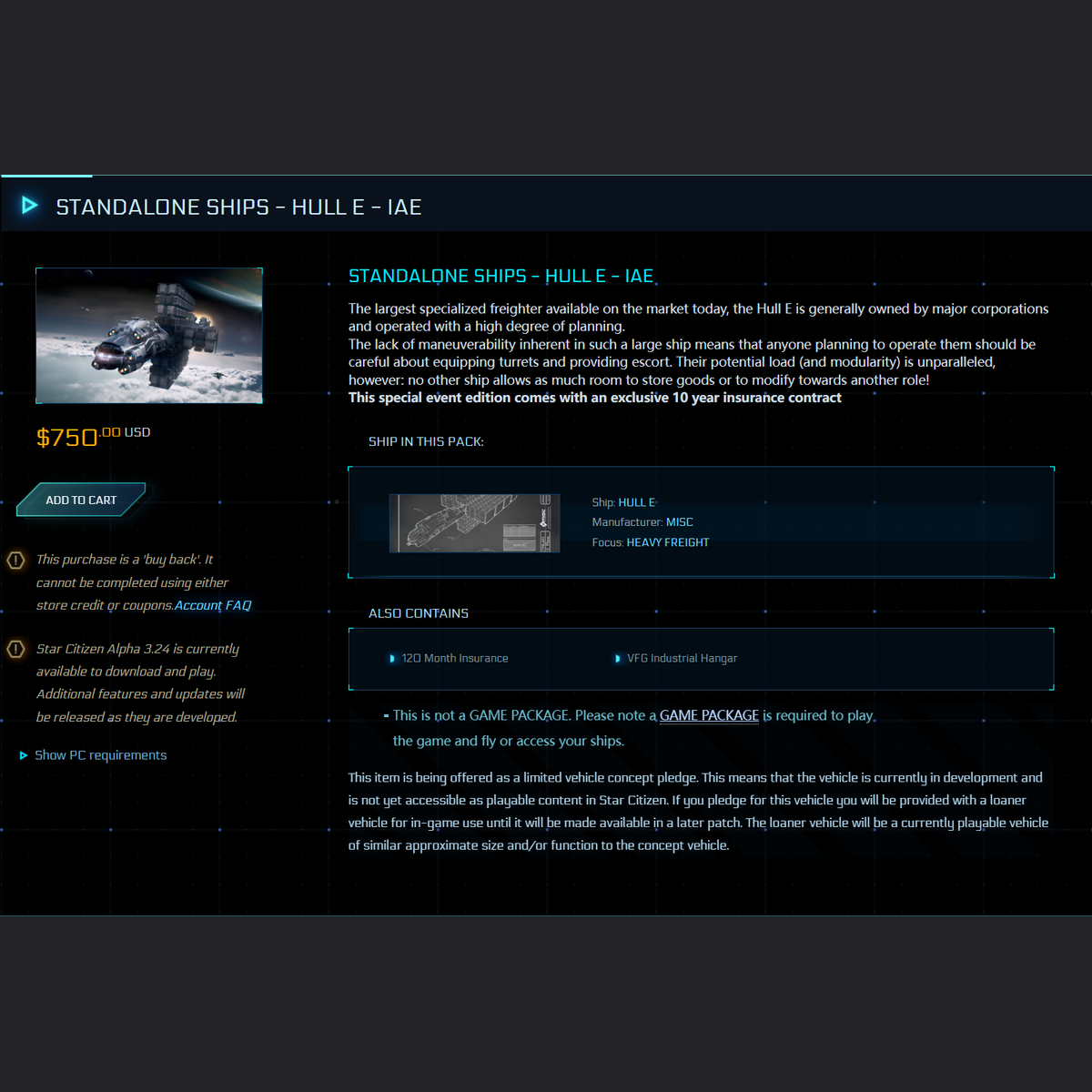 Space-Foundry.com: Hull E -10 Year
