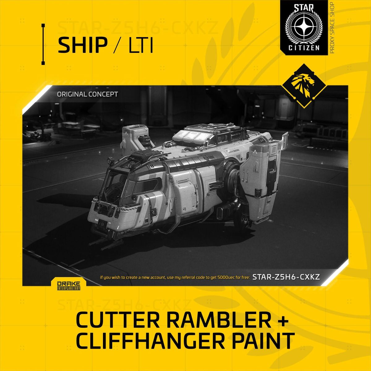 Space-Foundry.com: Drake Cutter Rambler + Cliffhanger Paint - Lti ...
