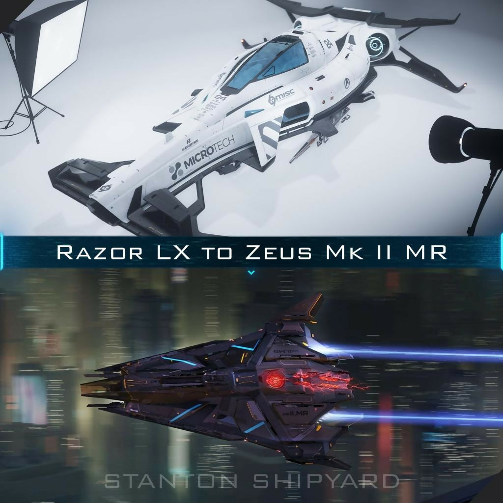 Space-Foundry.com: Upgrade - Razor LX to Zeus Mk II MR