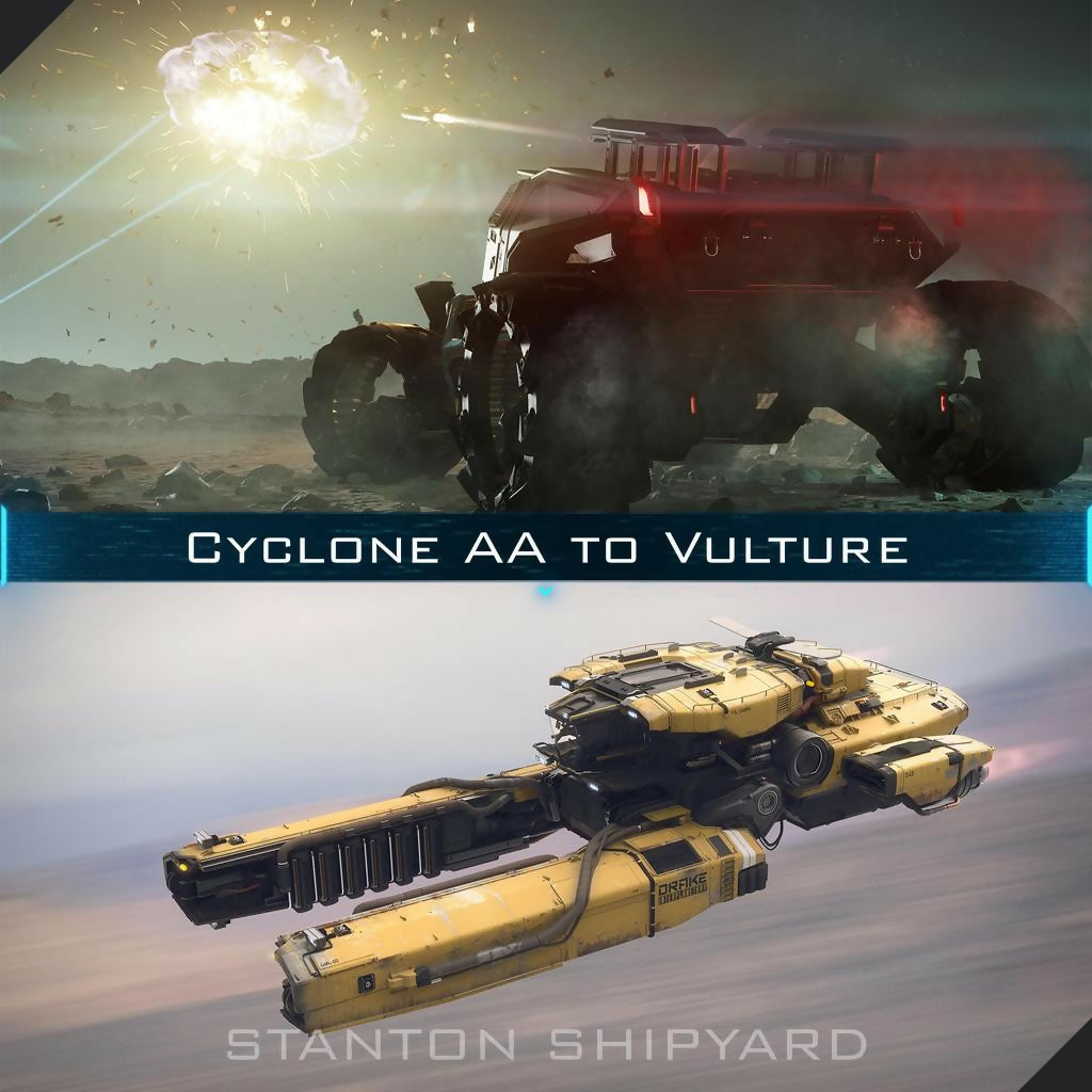 Space-Foundry.com: Upgrade - Cyclone AA to Vulture