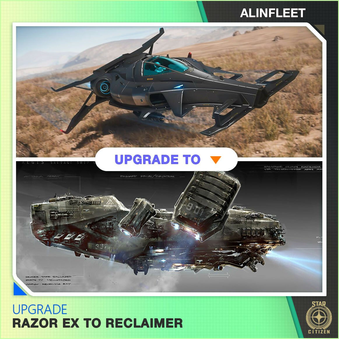 Space-Foundry.com: Upgrade - Razor EX to Reclaimer