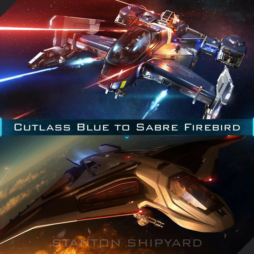 Space-Foundry.com: Upgrade - Cutlass Blue to Sabre Firebird