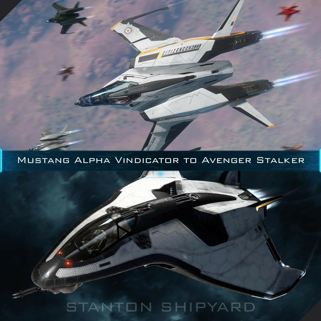 Space-Foundry.com: Upgrade - Mustang Alpha Vindicator to Avenger Stalker