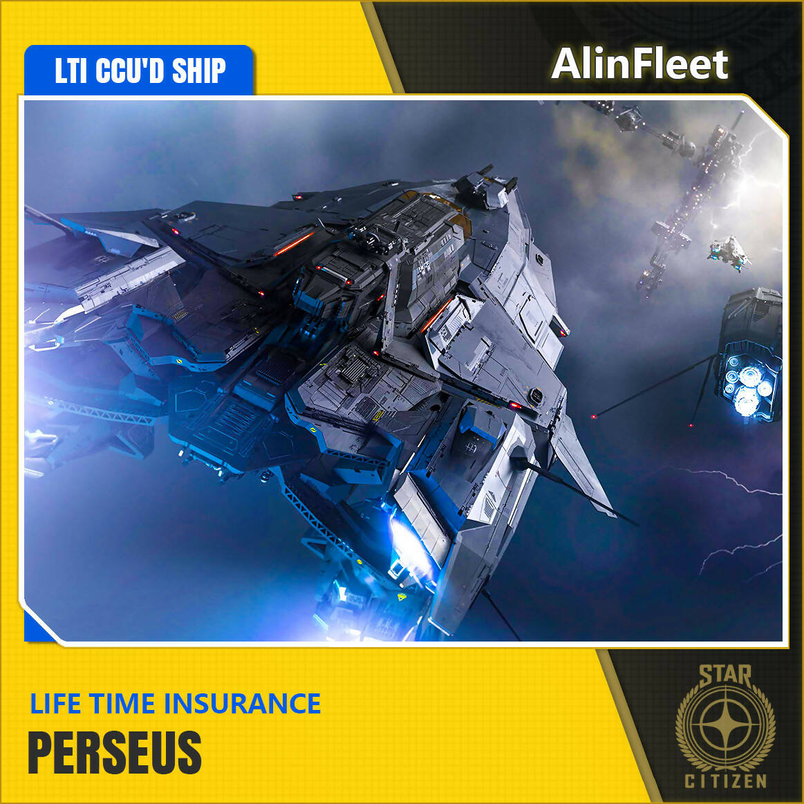 Space-Foundry.com: Perseus - LTI Insurance - CCU'd Ship