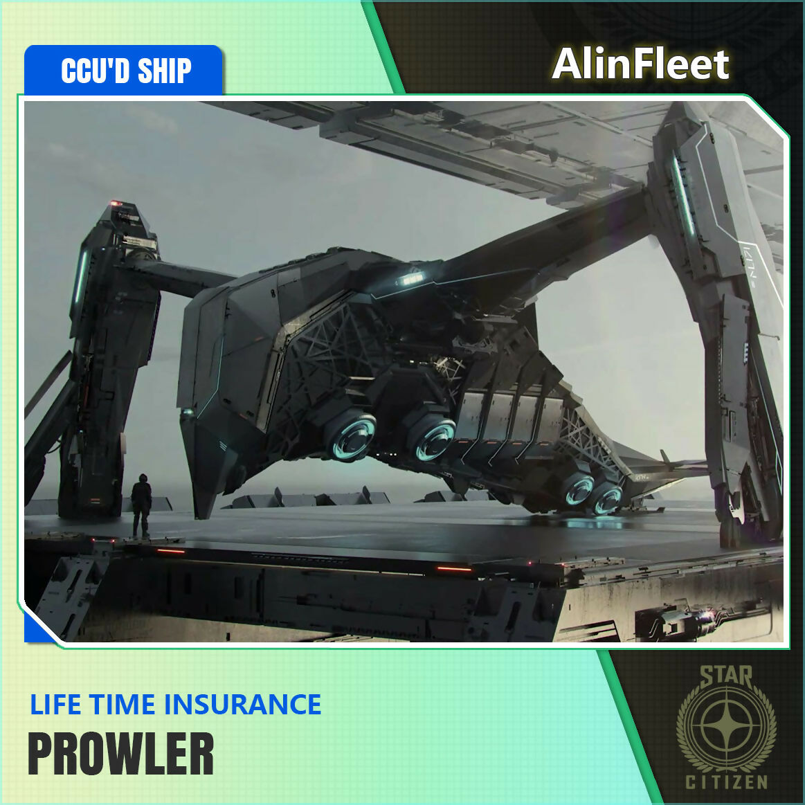 Space-Foundry.com: Prowler - LTI Insurance - CCU'd Ship