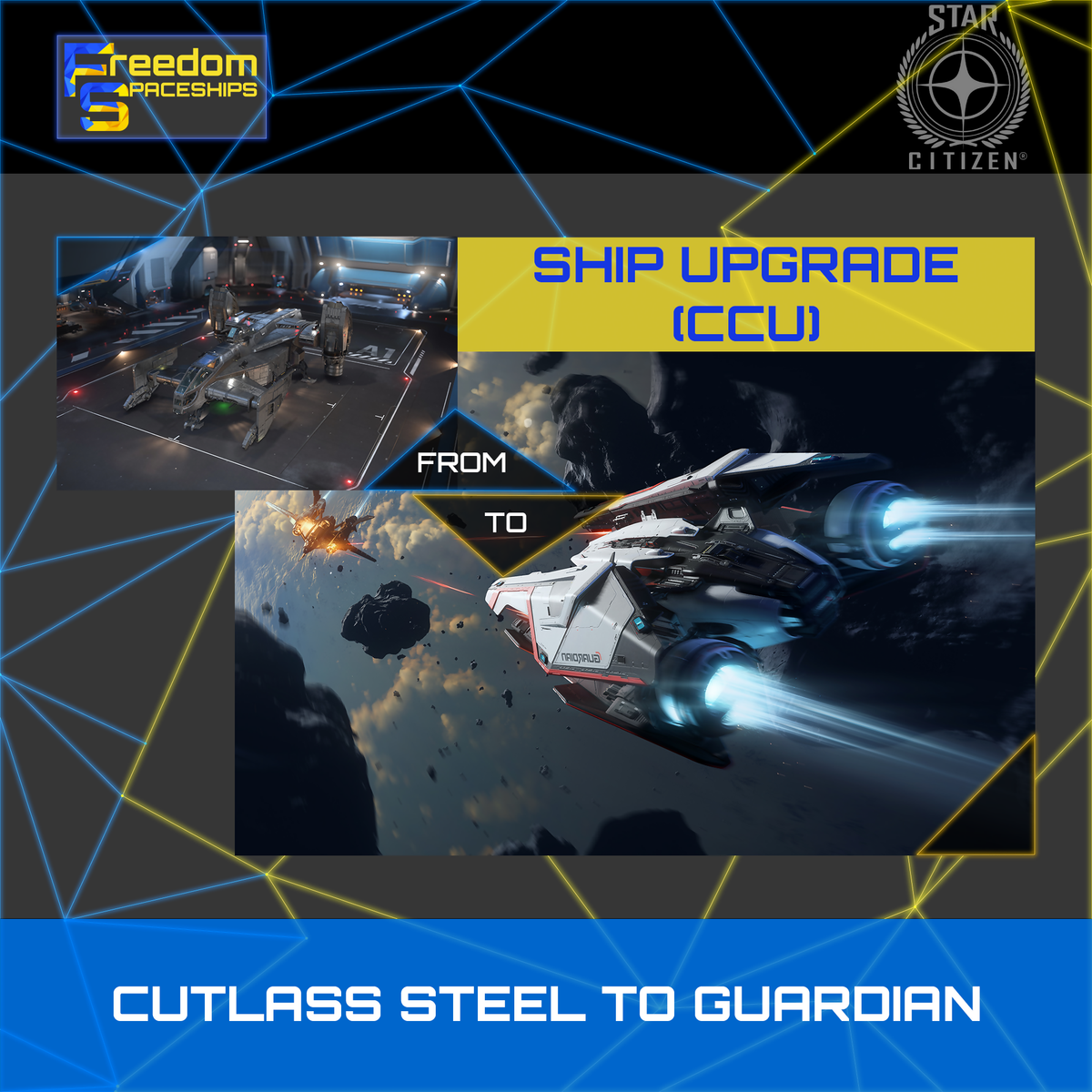 Space-Foundry.com: Upgrade - Cutlass Steel to Guardian