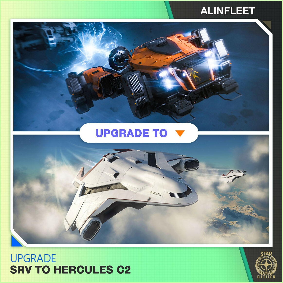 Space-Foundry.com: Upgrade - SRV to C2 Hercules