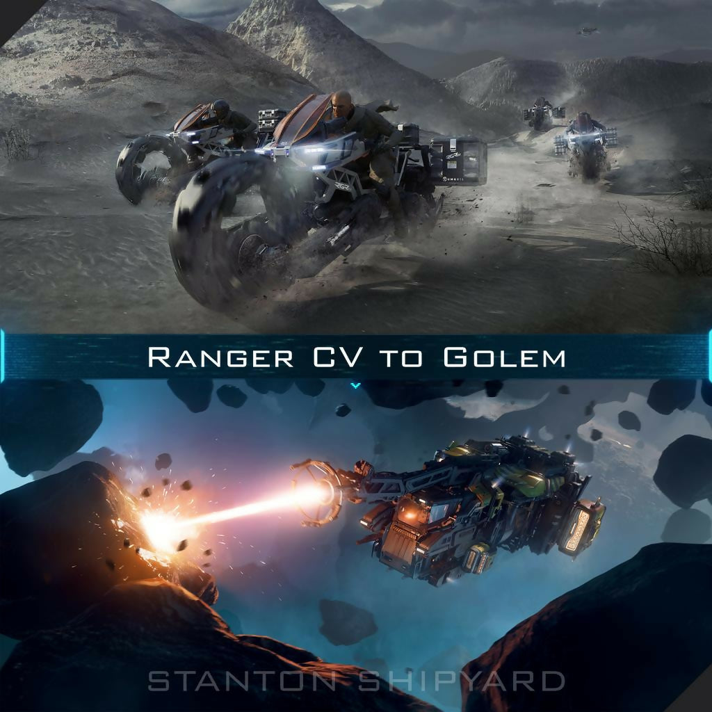 Space-Foundry.com: Upgrade - Ranger CV to Golem