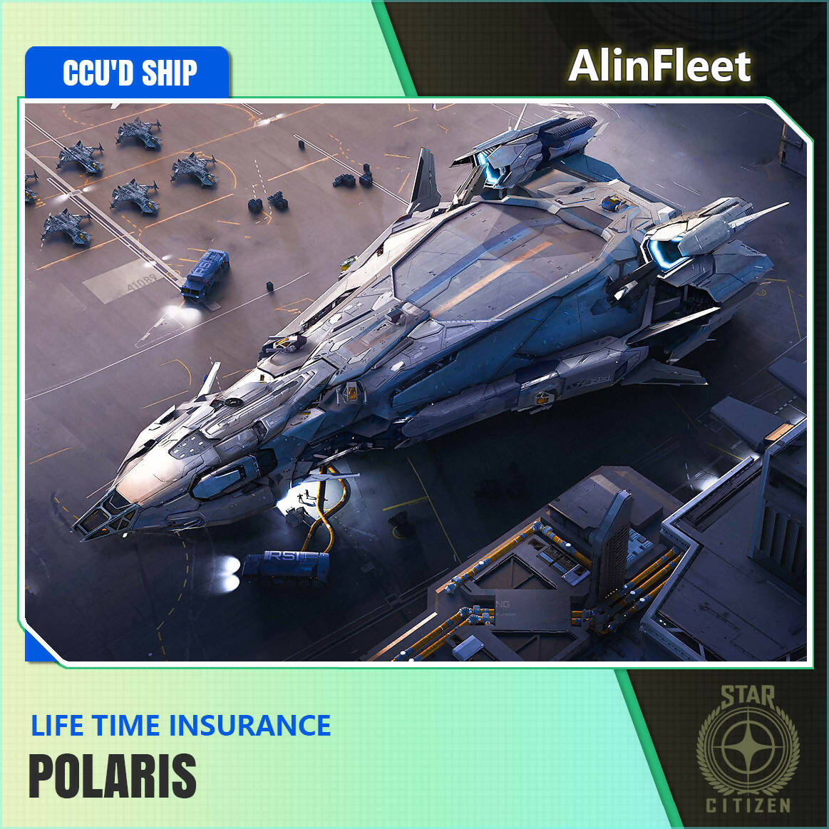 Space-Foundry.com: Polaris - LTI Insurance - CCU'd Ship