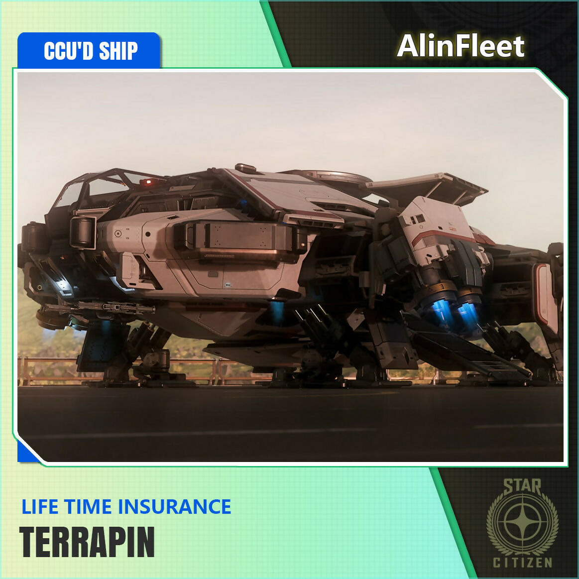 Space-Foundry.com: Terrapin - LTI Insurance - CCU'd Ship