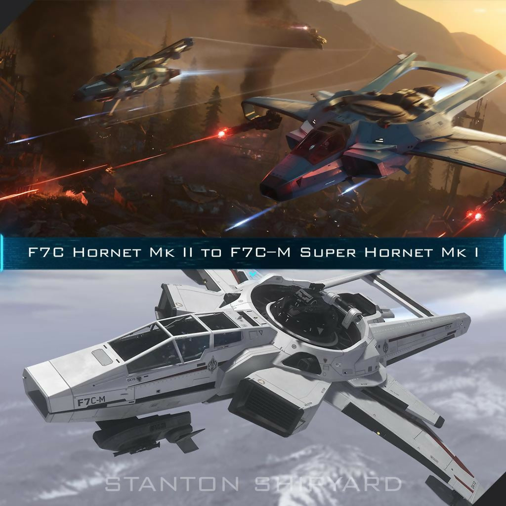 Space-Foundry.com: Upgrade - F7C Hornet Mk II to F7C-M Super Hornet Mk I