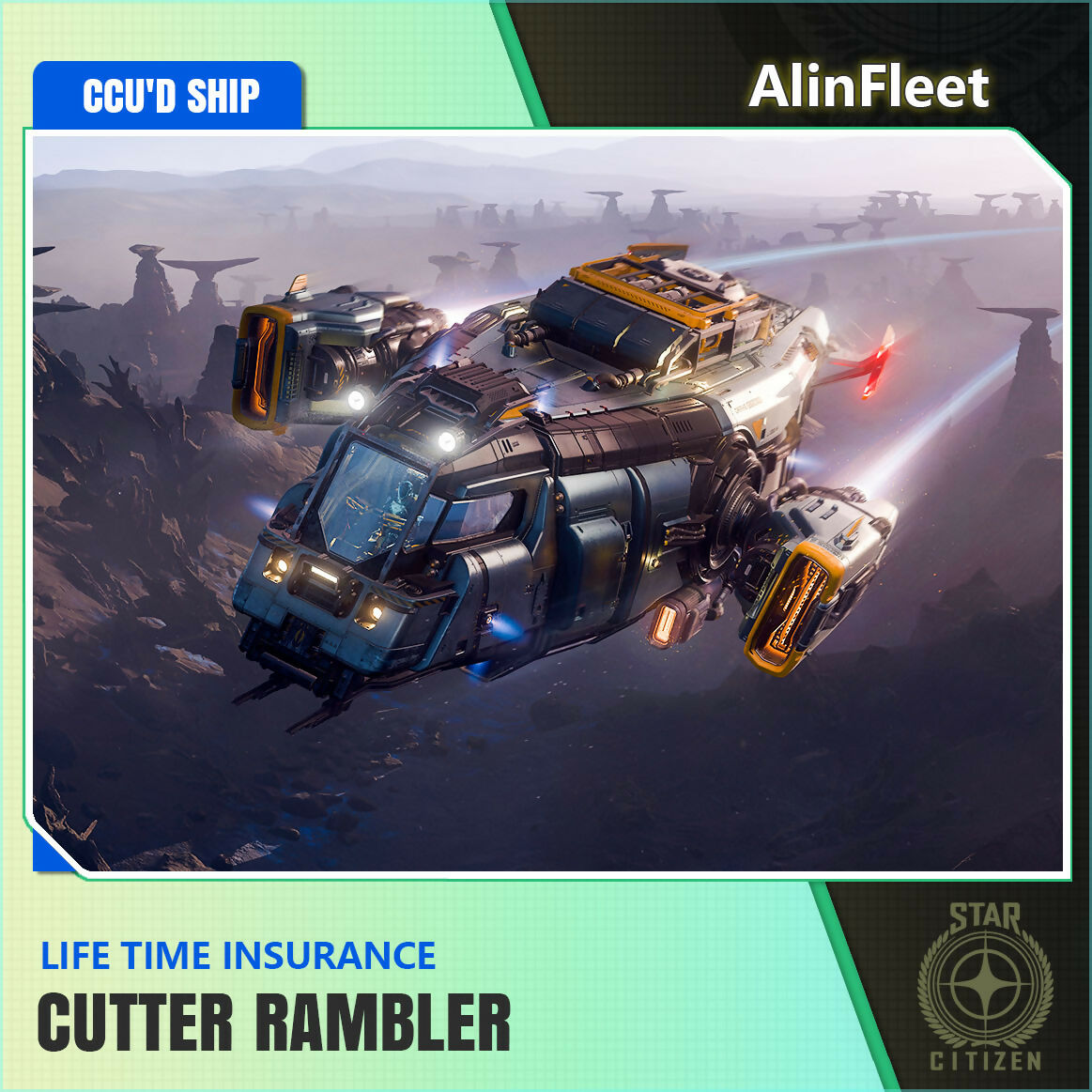 Space-Foundry.com: Cutter Rambler - LTI Insurance - Original Concept