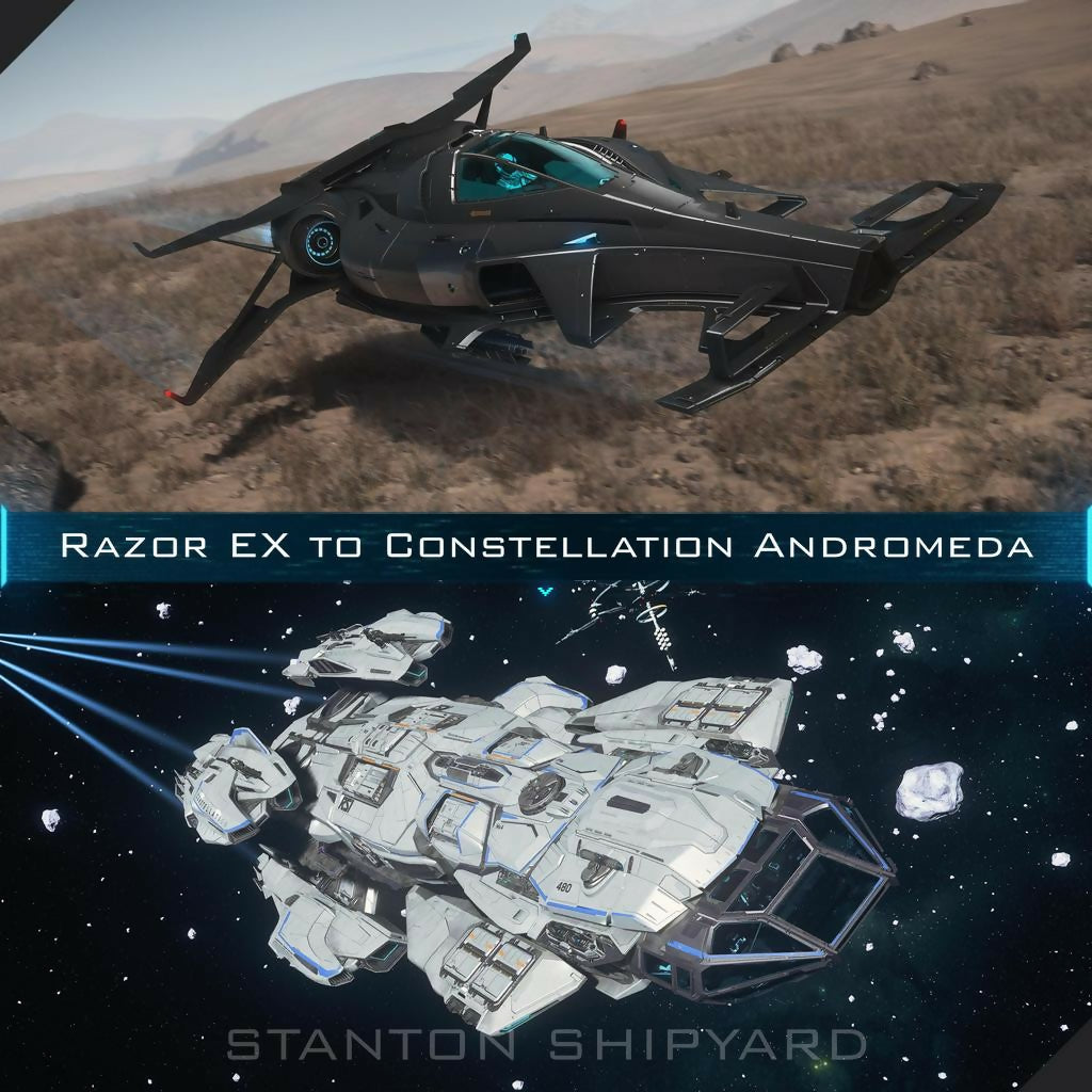 Space-Foundry.com: Upgrade - Razor EX to Constellation Andromeda
