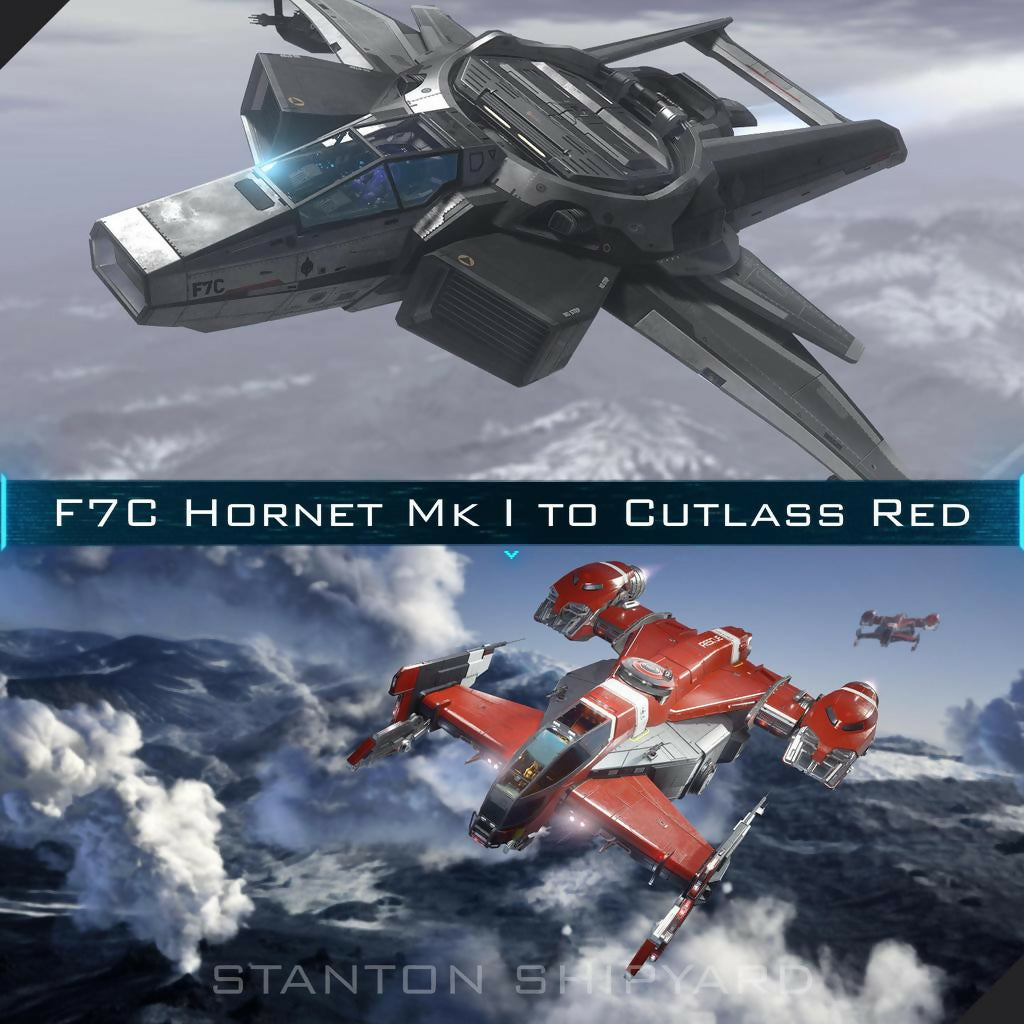 Space-Foundry.com: Upgrade - F7C Hornet Mk I to Cutlass Red