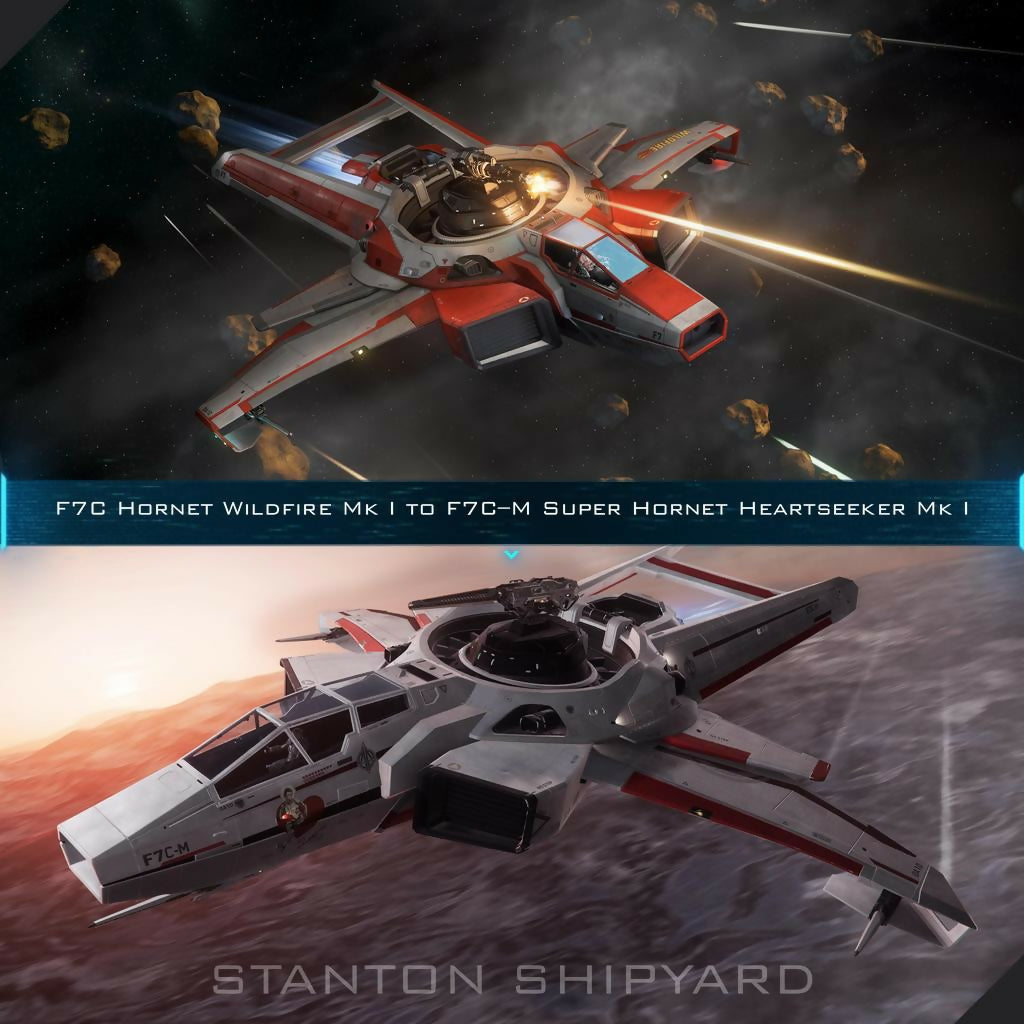 Space-Foundry.com: Upgrade - F7C Hornet Wildfire Mk I to F7C-M Super ...