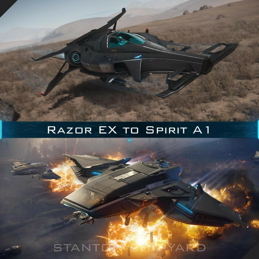 Space-Foundry.com: Upgrade - Razor EX to A1 Spirit