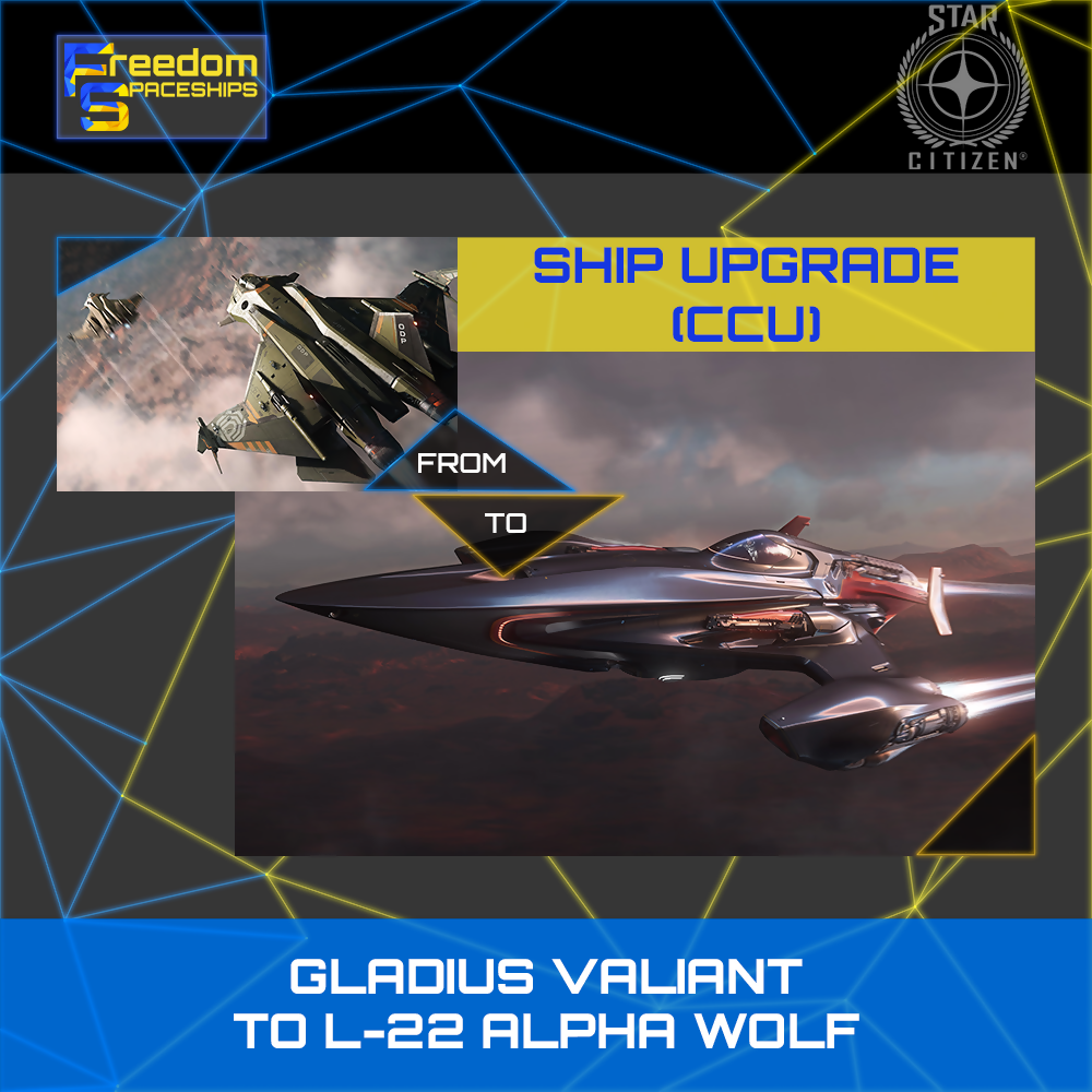 Space-Foundry.com: Upgrade - Gladius Valiant to L-22 Alpha Wolf