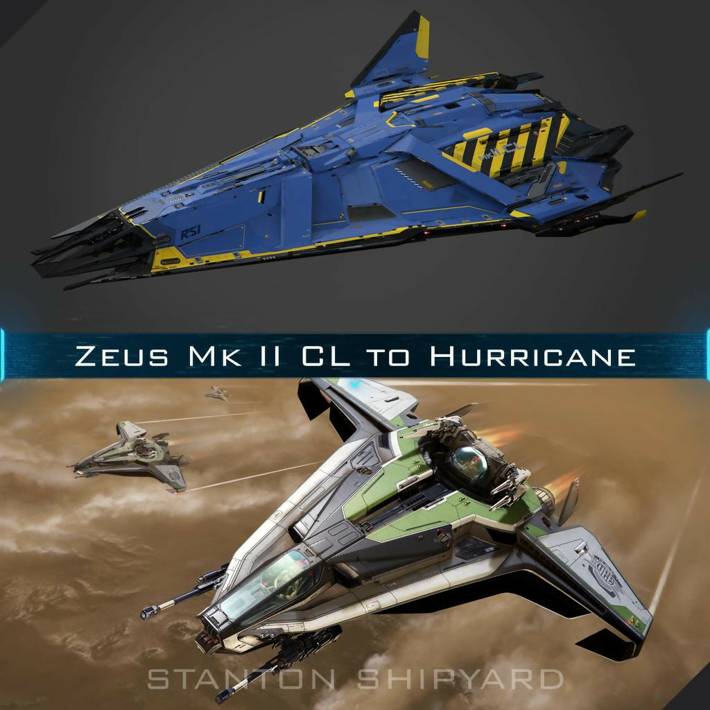 Space-Foundry.com: Upgrade - Zeus Mk II CL to Hurricane
